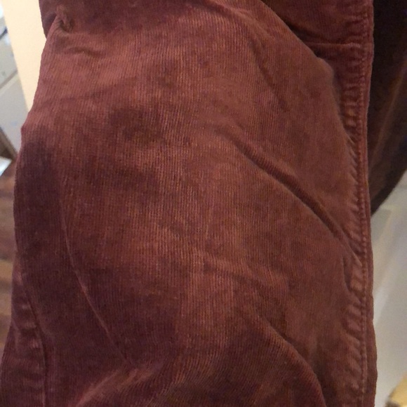 LOFT | Pants & Jumpsuits | Corduroy Maroon Pants | Poshmark